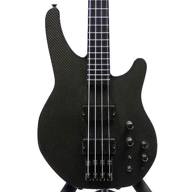 Status Graphite Stealth 4-String Bass w/headstock 2015 Carbon | Reverb