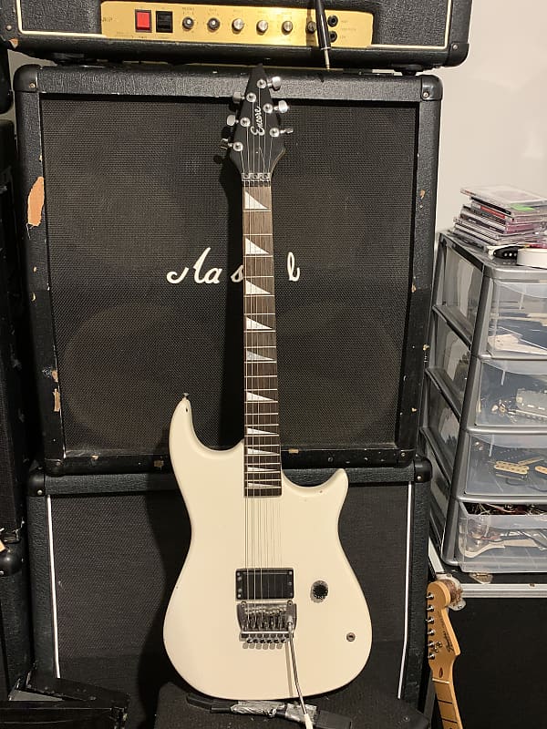 Encore Super strat 85-89 - Olympic White | Reverb
