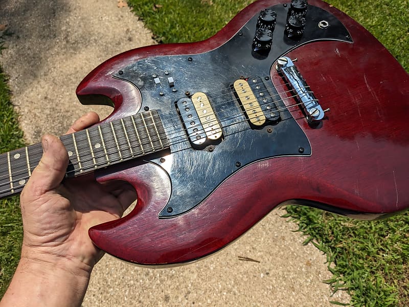 Kent SG copy 1970 - Red | Reverb