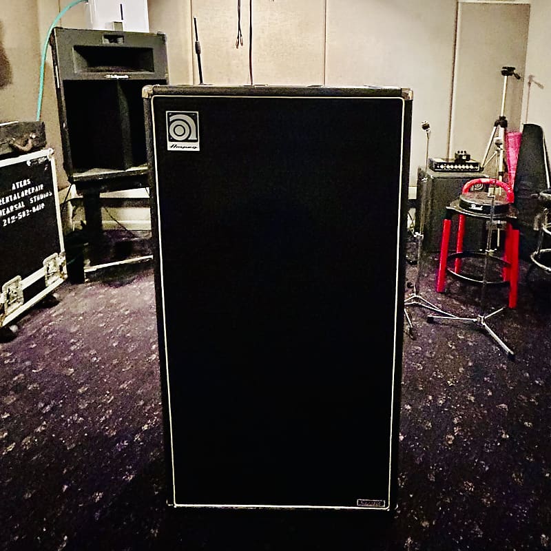 Ampeg SVT 8x10 classic 810 bass cabinet Fridge 2001 - Black | Reverb