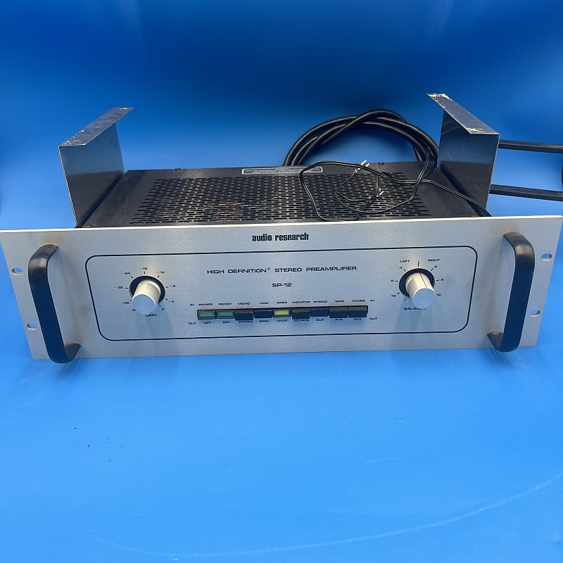 Audio Research SP-12RM Tube Stereo Rack Mount Preamp w/ Phono | Reverb