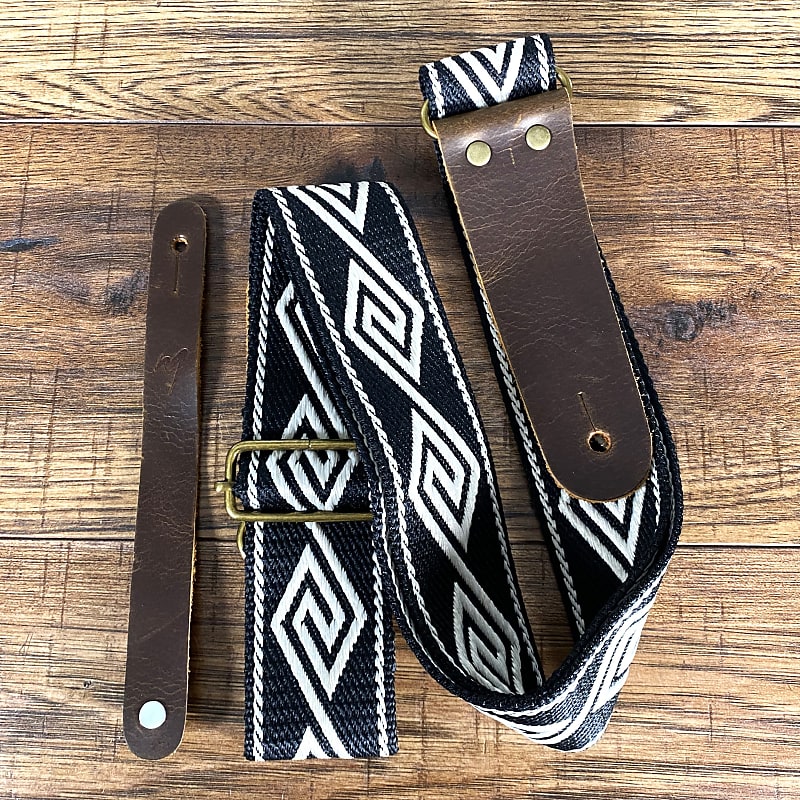 Musily Modern Guitar Strap Diamond Fret X004GSO1YJ Picks | Reverb