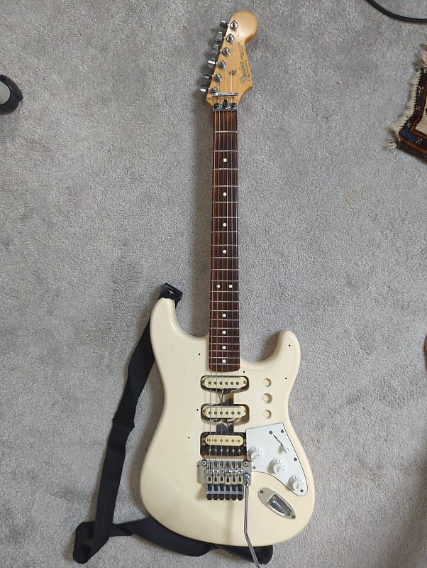 Modded Fender Stratocaster with Schaller Floyd Rose- Bare | Reverb