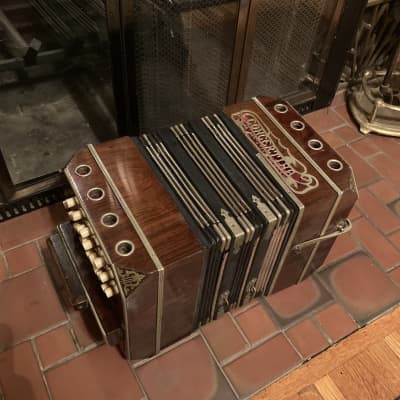 Antique 1920's -1930's Hohner Concertina - Accordion - Made | Reverb