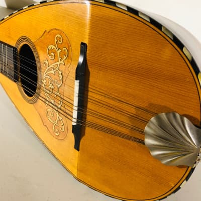 Antique Mandolin, Round Bowl-Back 8 String Antique Early | Reverb