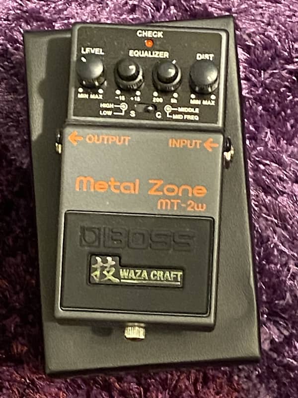Boss MT-2W Metal Zone Waza Craft 2018 - Present - Black | Reverb