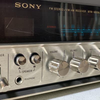 Sony STR-6036A Solid State (1973 Vintage Japanese) | Reverb