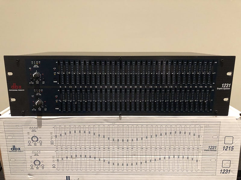 dbx 1231 Dual Channel 31-Band Equalizer | Reverb Australia