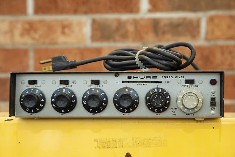 Shure Model M688 Stereo Microphone Mixer | Reverb