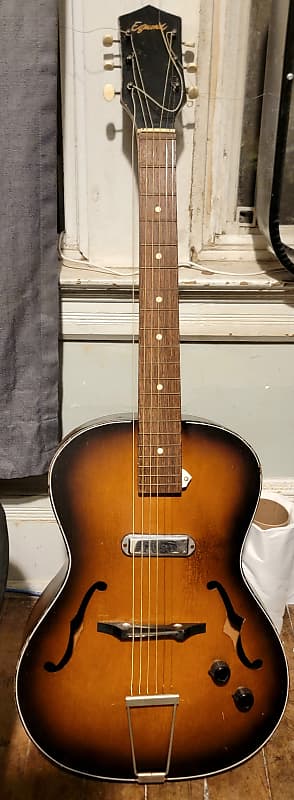 Egmond Archtop Acoustic Guitar Japan Surface mount pickup For | Reverb