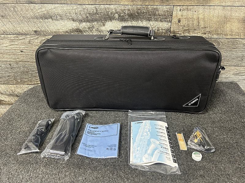 Yamaha ASC-600E Wood Vinyl Covered Alto Saxophone Case w/ | Reverb