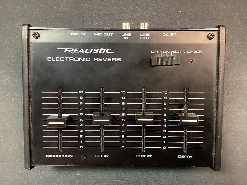 Realistic Electronic Reverb - Power Supply In Does Not Work - | Reverb