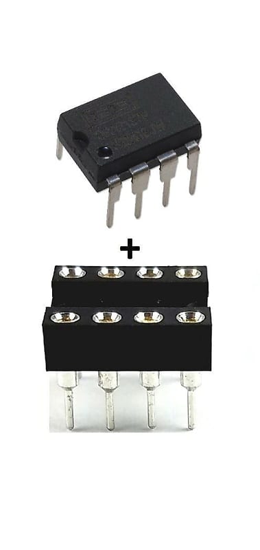 Burr Brown OPA2137P OPA2137 + Socket - Dual FET Operational | Reverb
