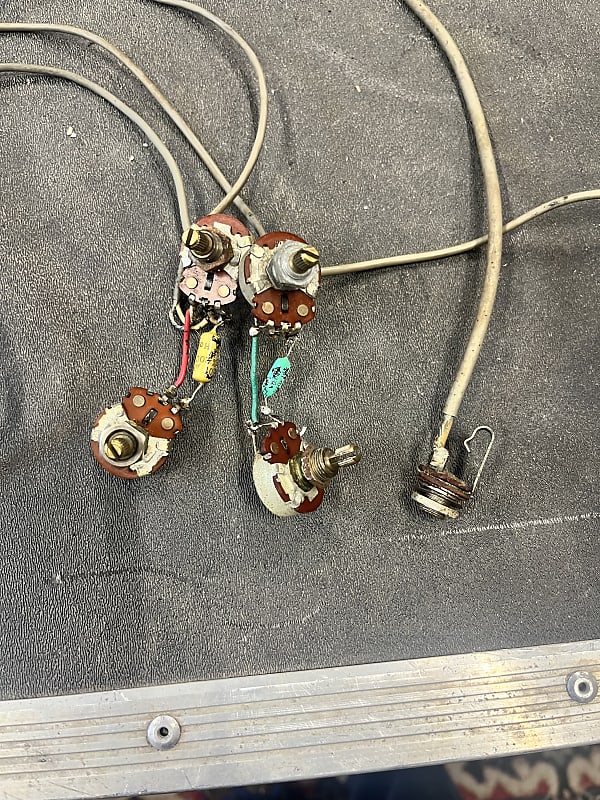 Guild 4 pot 2 pickup wiring harness needs switch CTS pots | Reverb