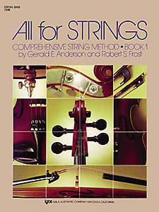 All For Strings Book 1 - String Bass | Reverb