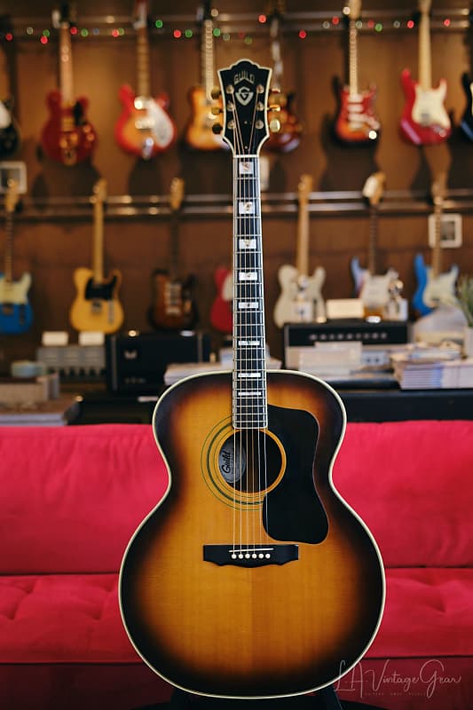 Guild 1979 F-50R SB Acoustic Guitar - Sunburst Finish, Solid | Reverb