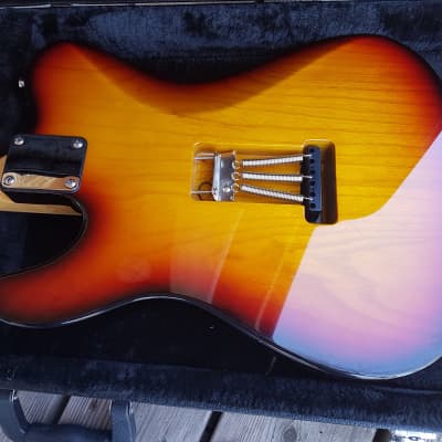 Warmoth Hybrid Tele Strat 3-Tone Sunburst | Reverb
