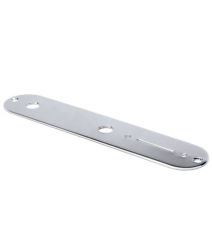 Fender Telecaster Control Plate, Chrome | Reverb