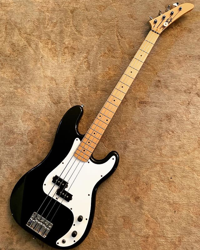 Epiphone Epi EB100 1980’s P-Bass Black | Reverb