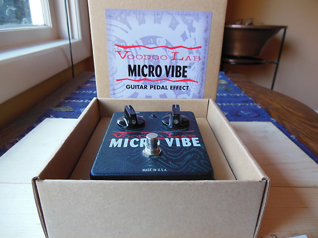 Voodoo Labs Micro Vibe Black | Reverb