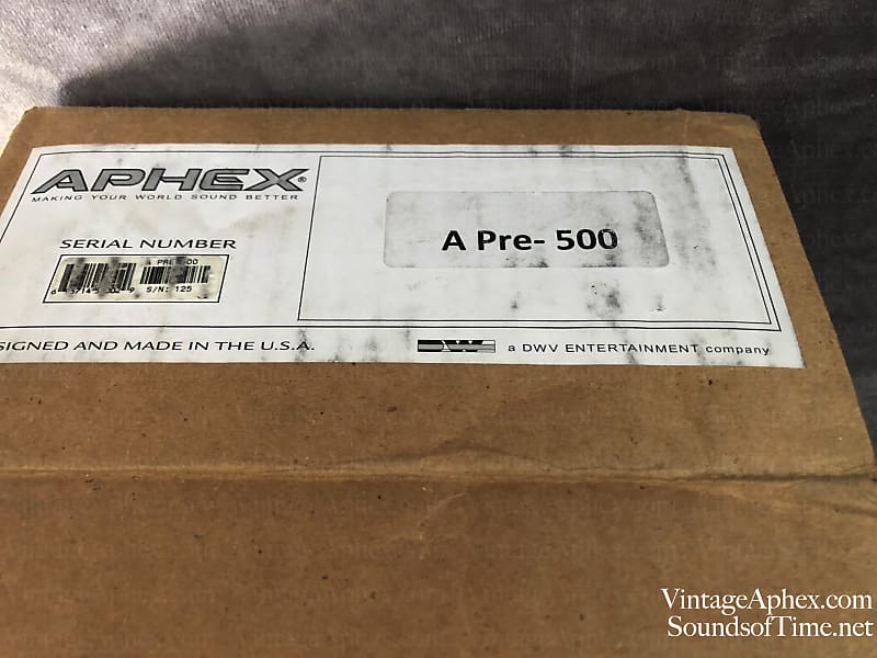 Aphex A Pre 500 Series Module (New Open Box) | Reverb