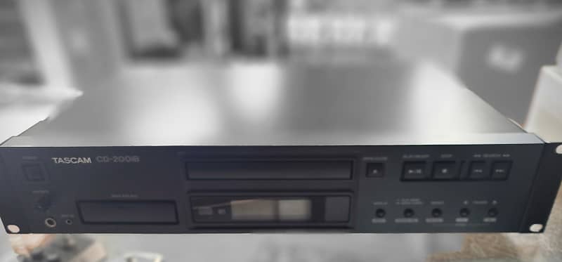 Tascam CD-200iB Rack Mount Pro CD Player | Reverb