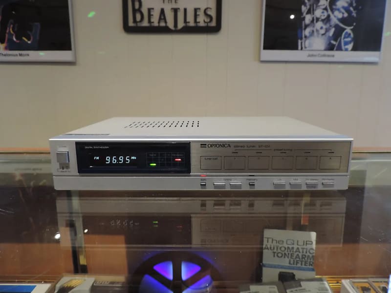 Optonica Sharp ST104 Stereo Tuner - Silver | Reverb