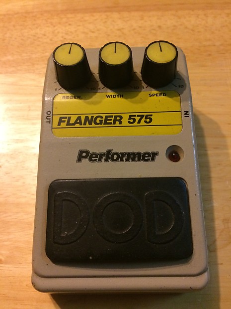 DOD Flanger 575 performer 80's Cream | Reverb