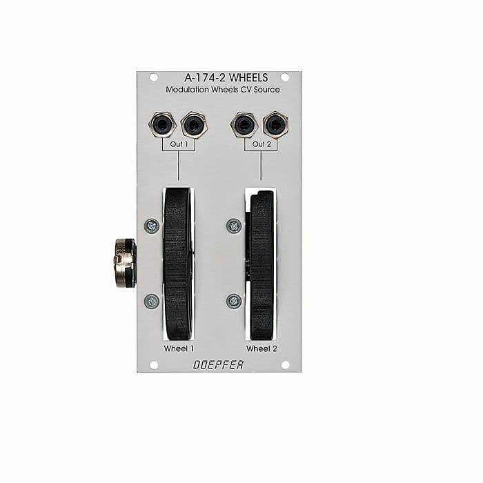Doepfer A-174-2 Modulation Wheels CV Source Module (silver) | Reverb