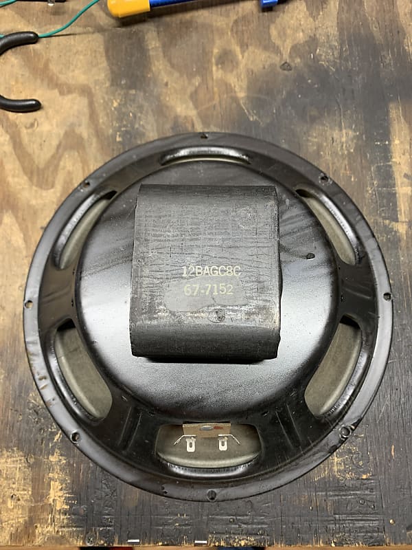 Eminence Vintage 12” alnico guitar speaker 8 ohm 1971 | Reverb Eminence Vintage 12” alnico guitar speaker 8 ohm 1971 | Reverb