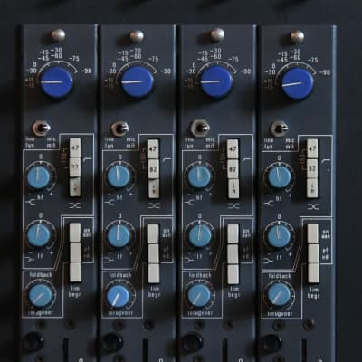 Neve 4 channel remote mixer 1974-75 - Neve blue/gray | Reverb