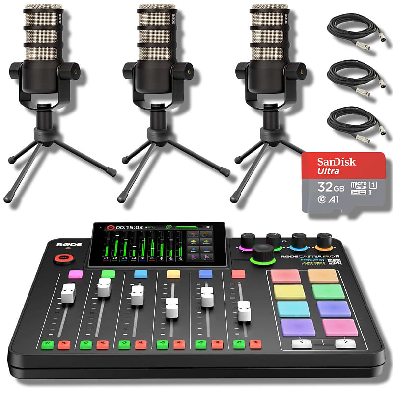 Rode RODECaster Pro II Integrated Audio Production Console | Reverb