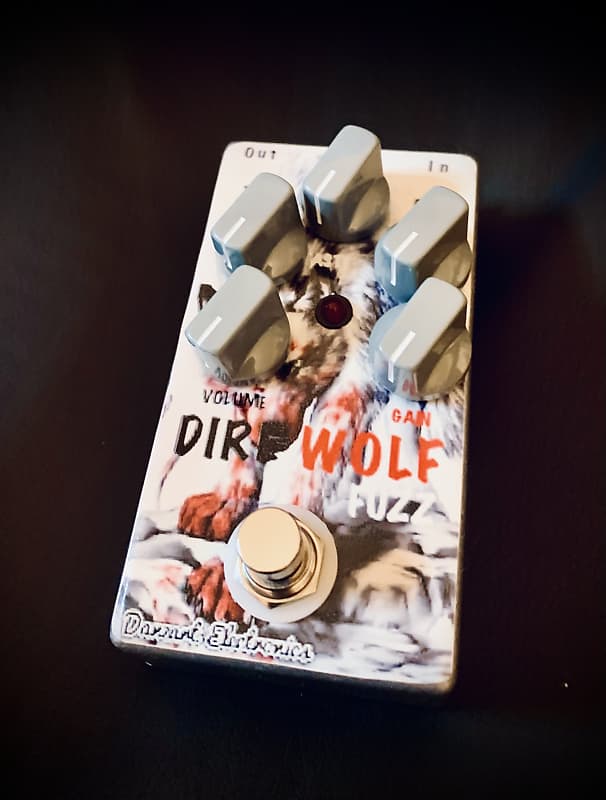 Danzart Electronics Dire Wolf fuzz 2021 White | Reverb