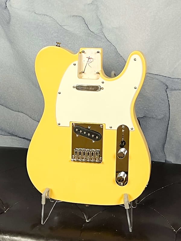 Squier FSR Loaded Telecaster Body Vintage White | Reverb