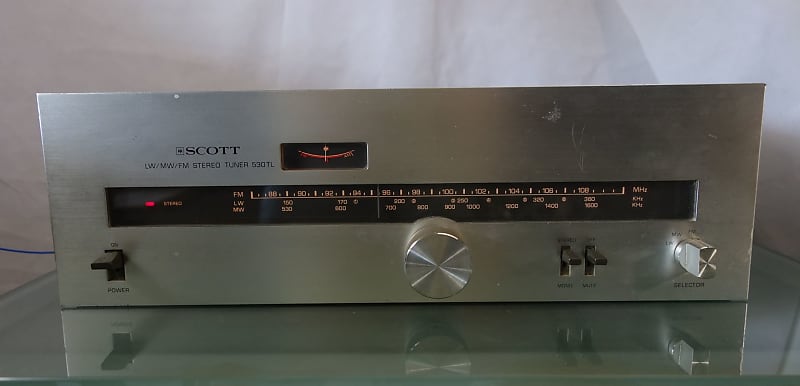 Tuner Vintage SCOTT No. 530TL Stereo Tuner FM analogique - | Reverb