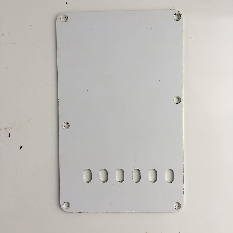 Fender Strat Pure Vintage Back Plate Tremolo Cover 2021 Relic | Reverb