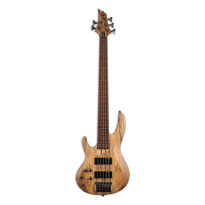 ESP LTD B-205SM 5-String Left-Handed Bass Guitar with Ash | Reverb