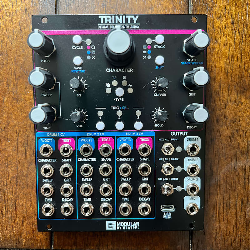 Modbap Modular Trinity 2022 - Black | Reverb
