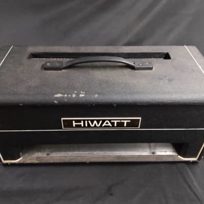 1980s Hiwatt Lead Series Headbox Black Original | Reverb UK