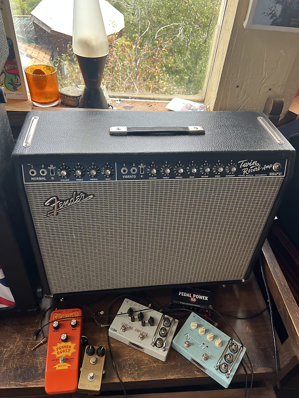 Fender Twin Alessandro Hand Wired Ultimate Amp 2017 - Black | Reverb