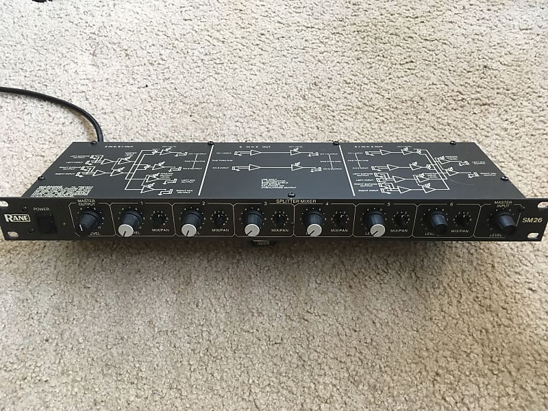 Rane SM26 1986 - Black | Reverb