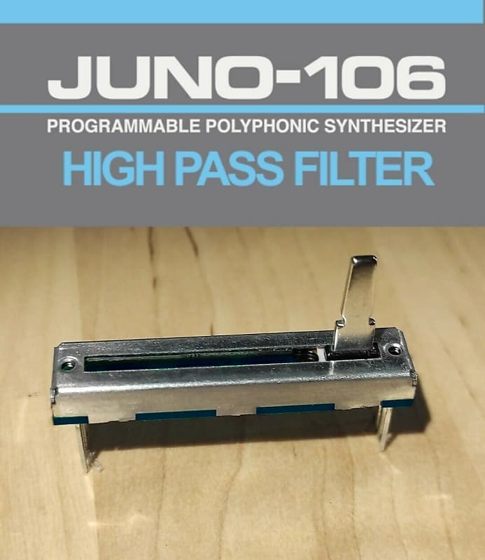 Roland Juno 106 HPF Switch Slider | Reverb