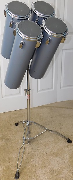 Tama Octobans 4 Piece*Low Pitch*Stilt Stand*Soft Cases* | Reverb