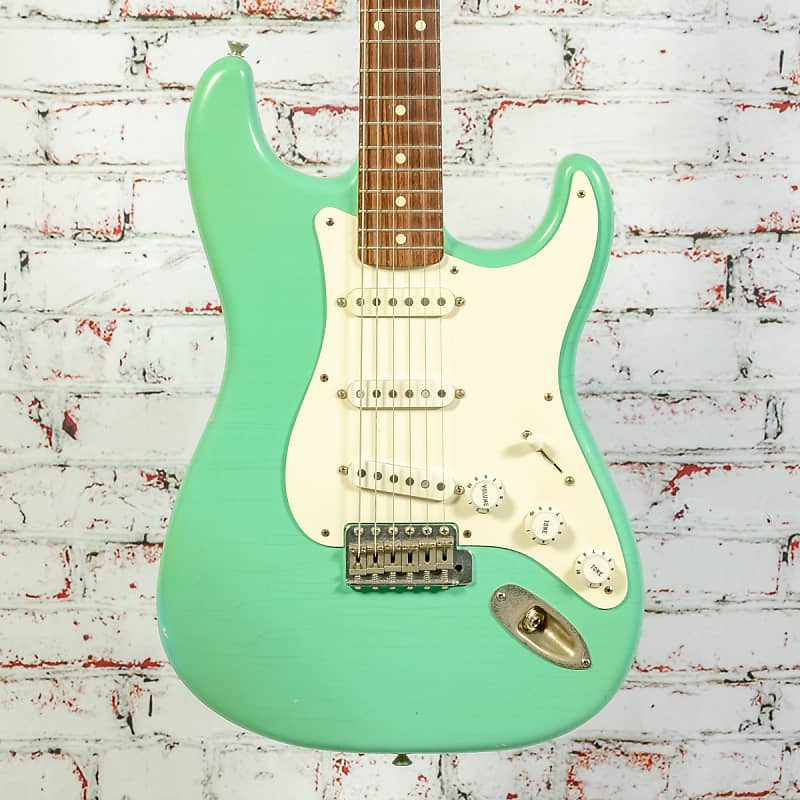 Eric Daw - Electric Guitar - S Style Pin-Up - Surf Green | Reverb
