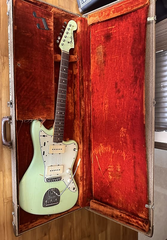 Fender Jazzmaster 1962 - Surf Green with Matching Headstock - Original ...