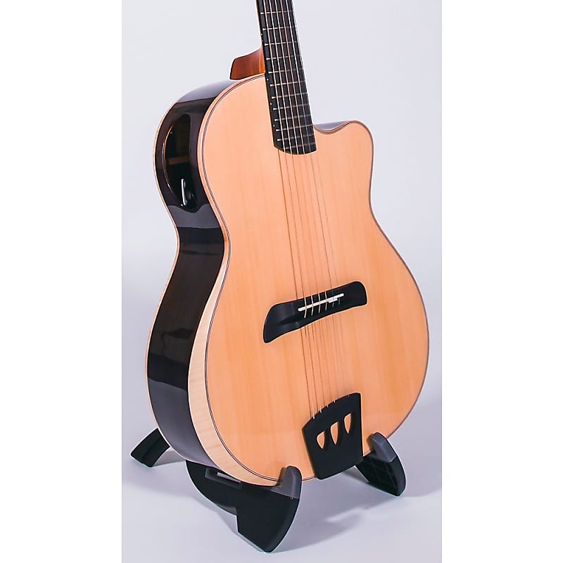 Batson Guitars Troubadour Acoustic-Electric Guitar Natural | Reverb