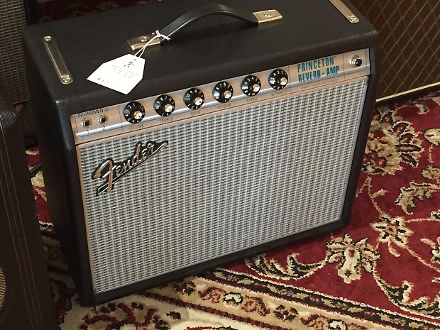 Fender '68 Princeton Reverb Reissue PRRI silverface | Reverb UK