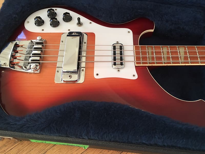 Left Handed Vintage Rickenbacker 4003 Bass 1988 | Reverb