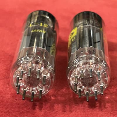Raytheon 6BM8/ECL82 Vintage Matching Pair of Amplifier Vacuum | Reverb