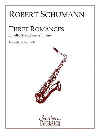 Three Romances Alto Sax | Reverb